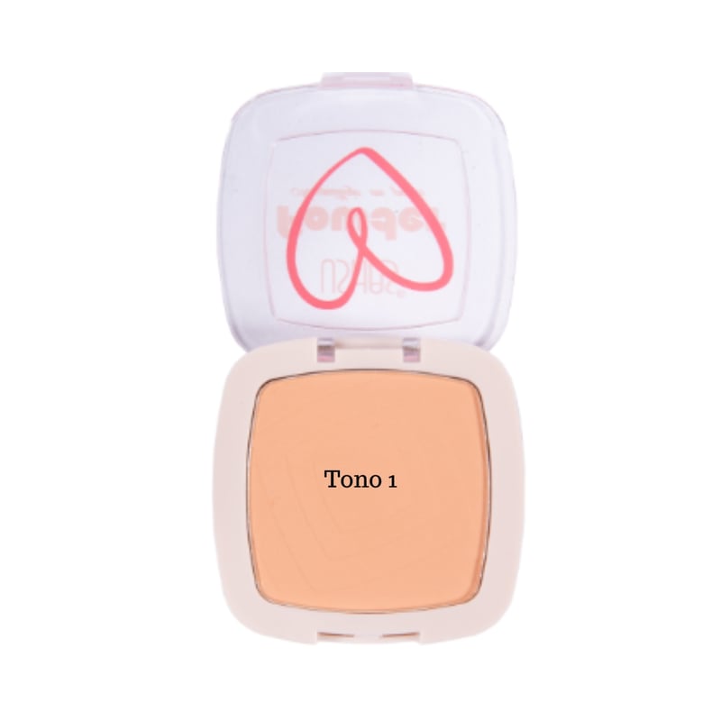 USHAS Polvo Compacto Esponja Y Espejo Powder Matte Ushas 9g T01 ...