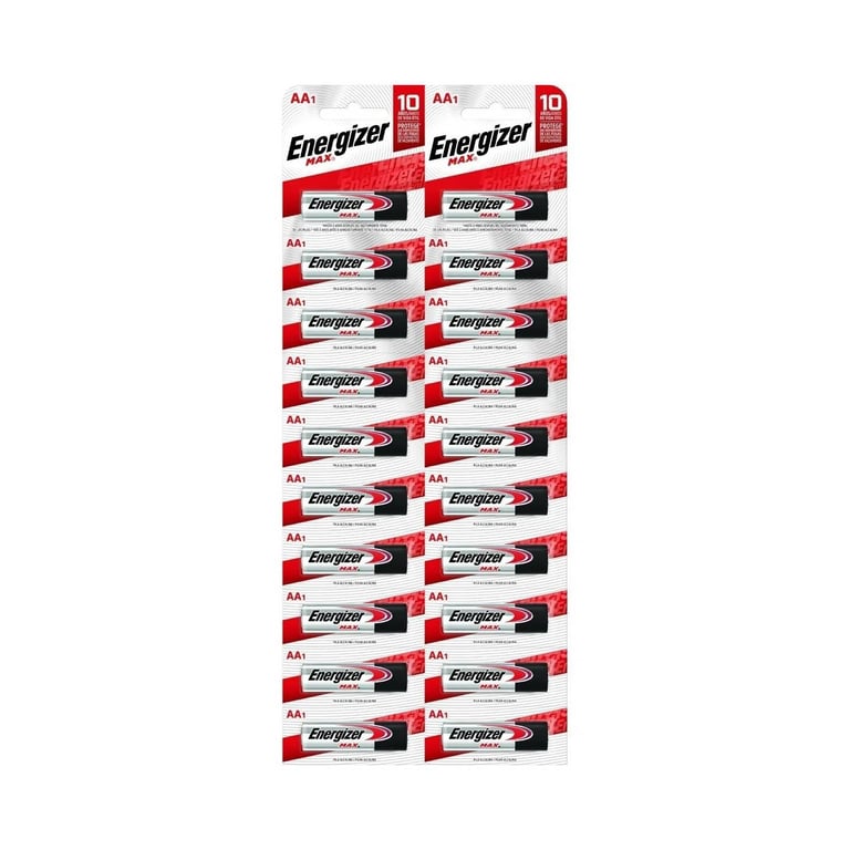 ENERGIZER PACK 12 PILAS ENERGIZER MAX AA ALCALINA TIRA | falabella.com