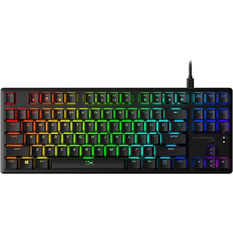 HYPERX Teclado Alloy Origins Core mecánico rojo HyperX lineal ...