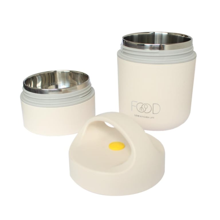 GENERICO Termo Comida y Liquido Acero Inoxidable color Blanco | falabella.com