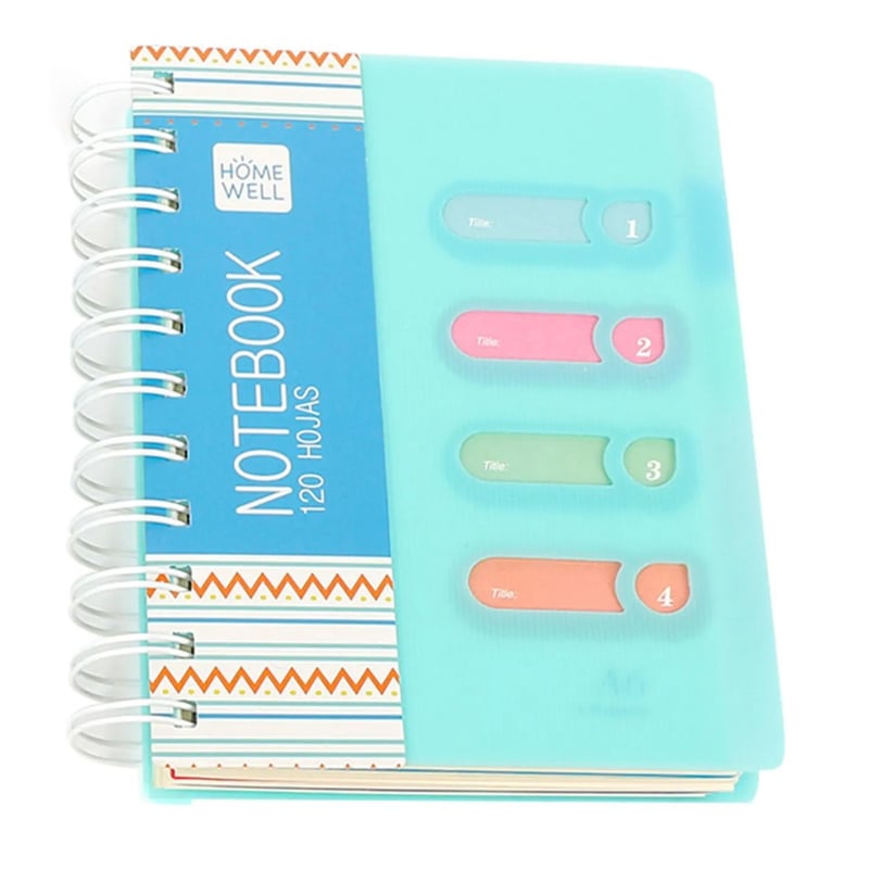 HOMEWELL Libreta Notebook Celeste 11 X 14 CM | falabella.com