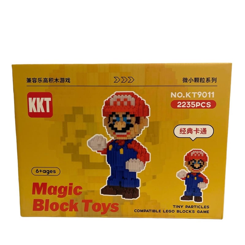 GENERICO BLOCKS Armables figura 3d Mario Bros 22cm | falabella.com
