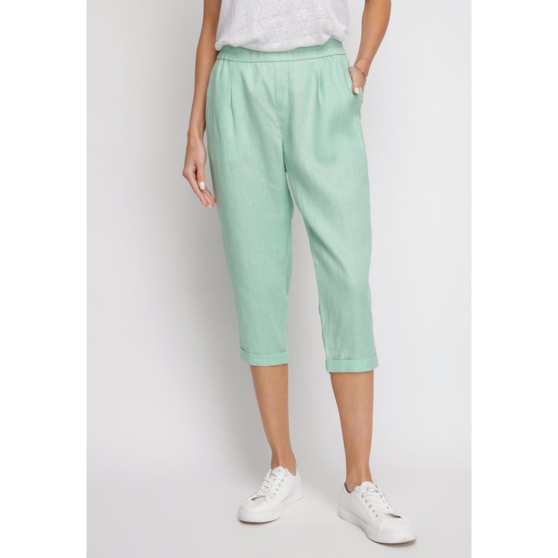 CANADIENNE Pantalón De Mujer Clara Capri Verde | falabella.com