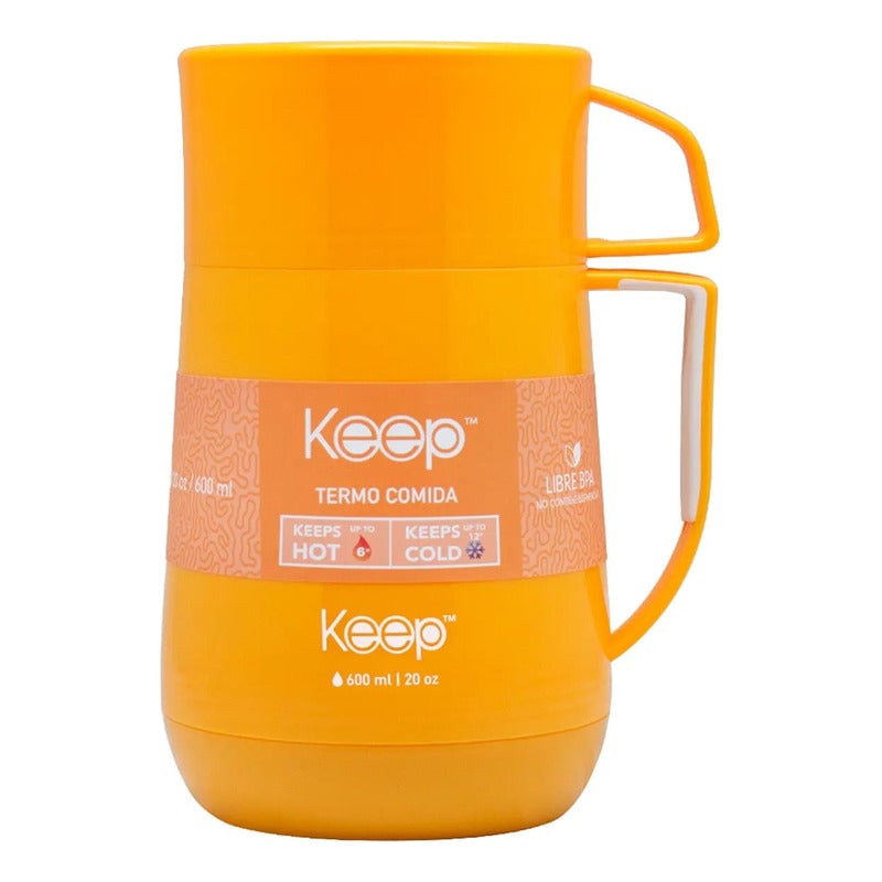 KEEP Termo De Comida/líquido 600ml Keep color amarillo | falabella.com