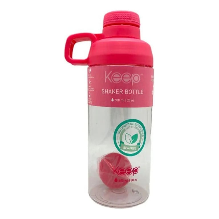 KEEP Botella De Agua Deportiva Shaker Mezclador 600ml Keep Color Negro ...