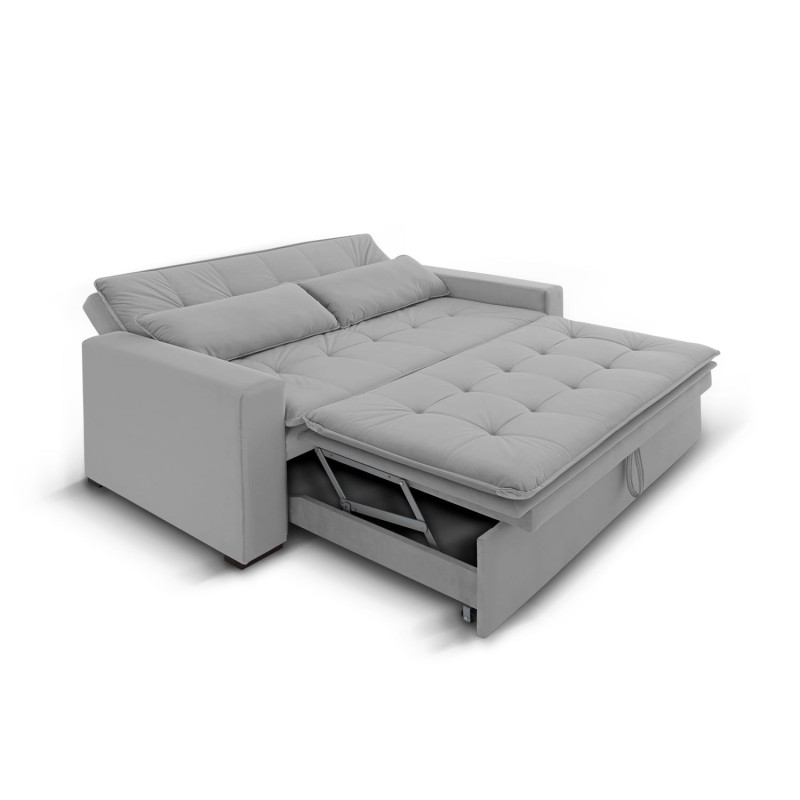 RE DECORA Futon / Sofa Cama Londres 150 CM Color Gris Claro | falabella.com
