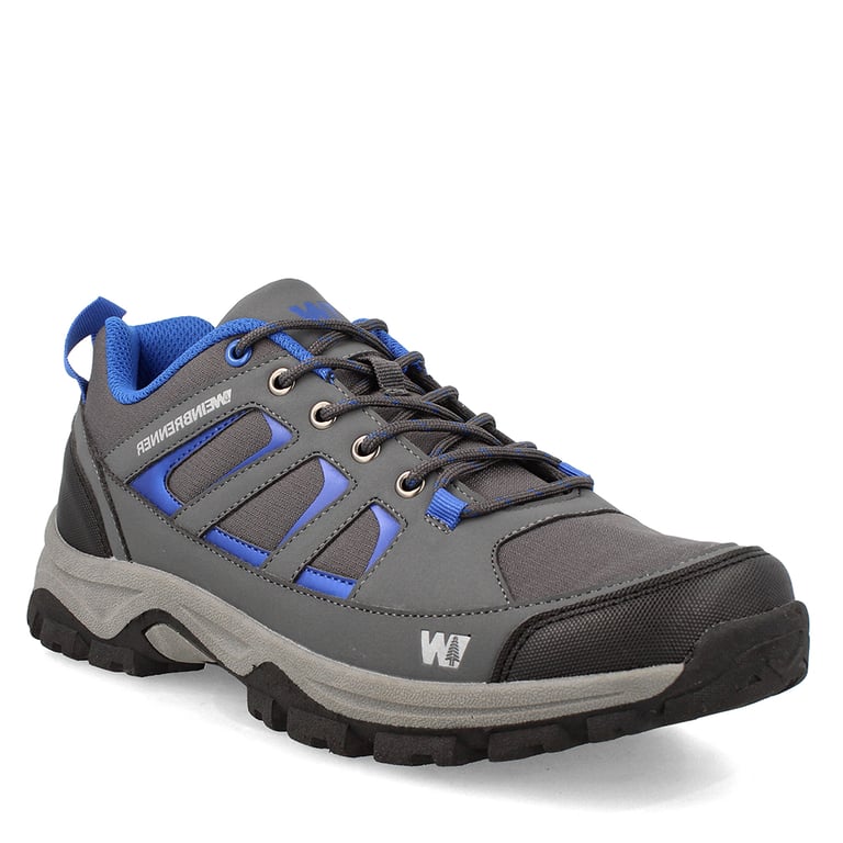 WEINBRENNER ZAPATILLA HOMBRE WEINBRENNER FLORIDA LOW GRIS OSCURO-AZUL ...