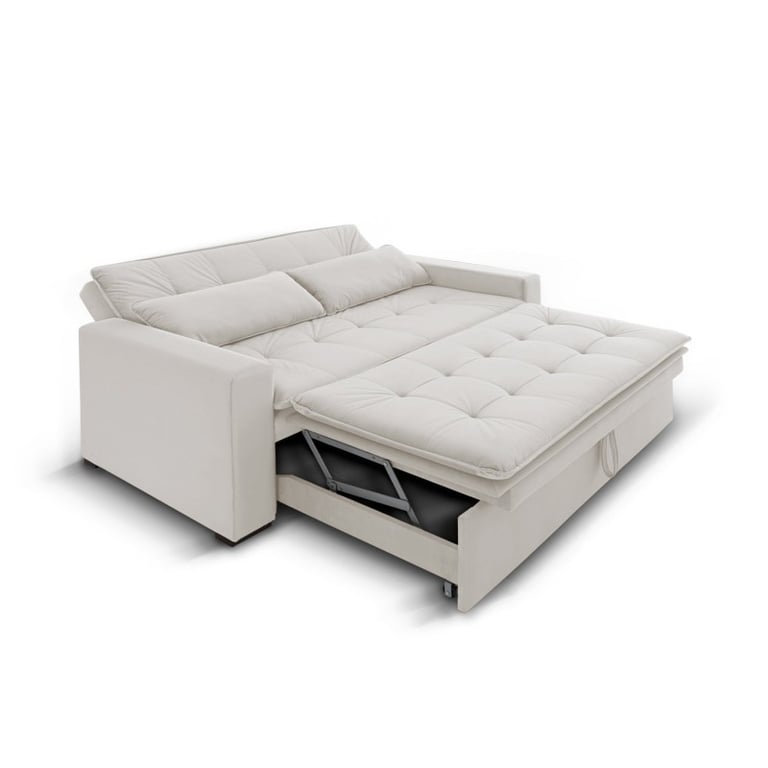 RE DECORA Futon / Sofa Cama Londres 150 CM Color Crema | falabella.com