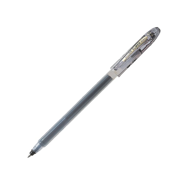 PILOT Caja 12 Lápices Gel Pilot Super Gel 07 Negro | falabella.com