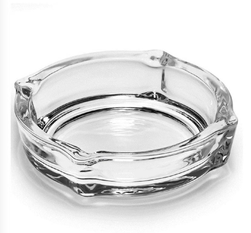 Cenicero Redondo Mesa Escritorio de Vidrio Elegante | Sodimac - Falabella