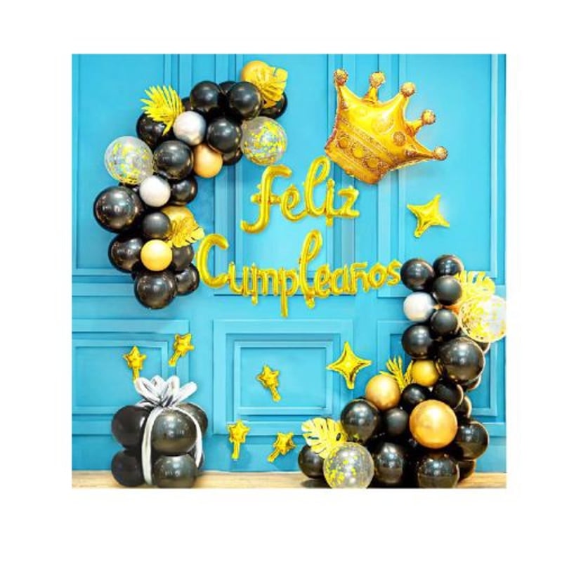 GENERICO Traje Globos Color Amarillo Negro Latex | falabella.com