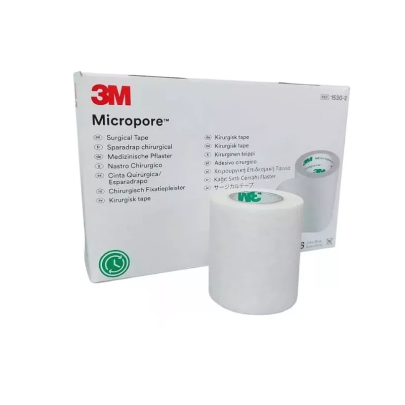 3M Pack X 6 Cinta Tela Micropore 3m 5cm X 9.1m Blanca Caja X 6 | falabella.com