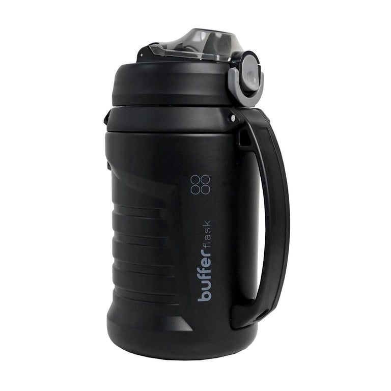 BUFFER FLASK Botella Agua Buffer 2 Lt Agua Outdoor Hermetico Doble ...