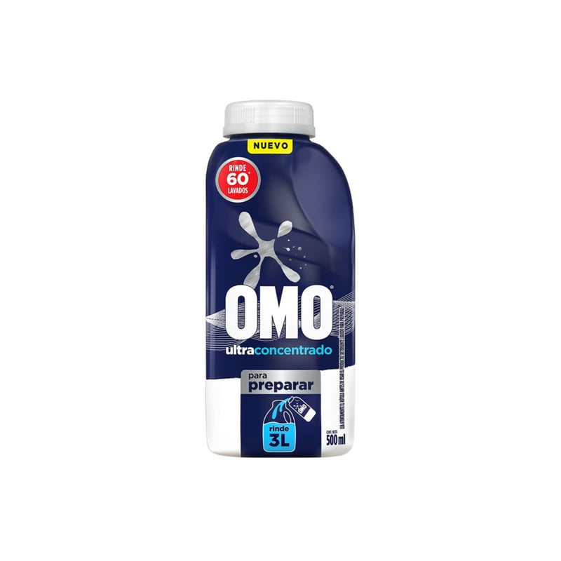 OMO Detergente Liquido para Diluir Ultra Concentrado Omo 500 ml OMO ...