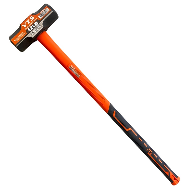 Combo Mazo Octogonal De Construcción Mango Fibra 5kg 12lb | Sodimac Chile