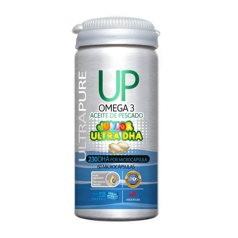 NEWSCIENCE Omega Up Junior Ultra DHA, Omega 3 (60 caps) | falabella.com