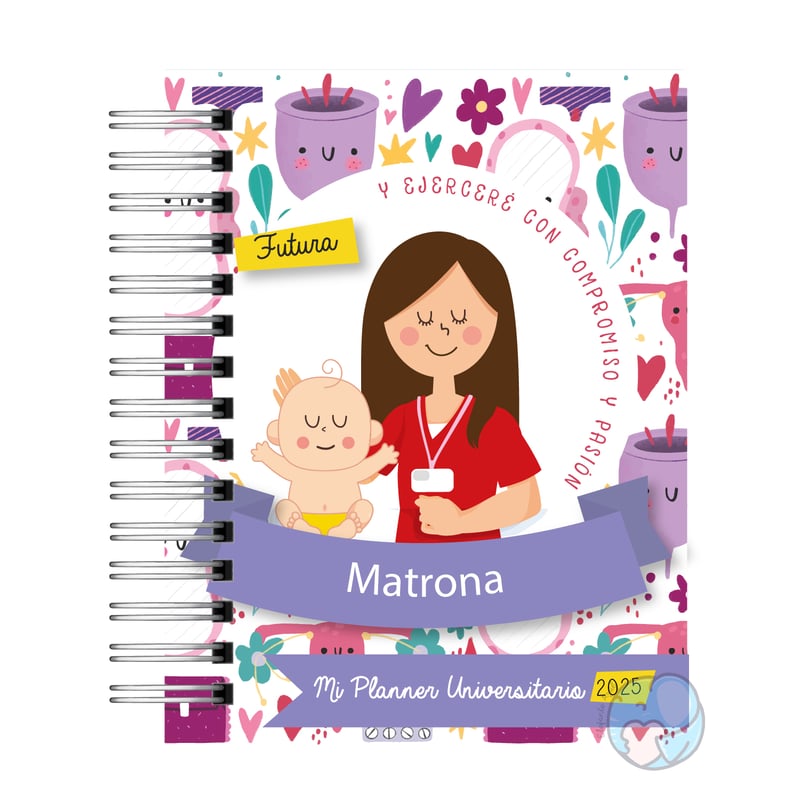 ELEFANTE AZULL Planner Universitario matrona 2025 | falabella.com