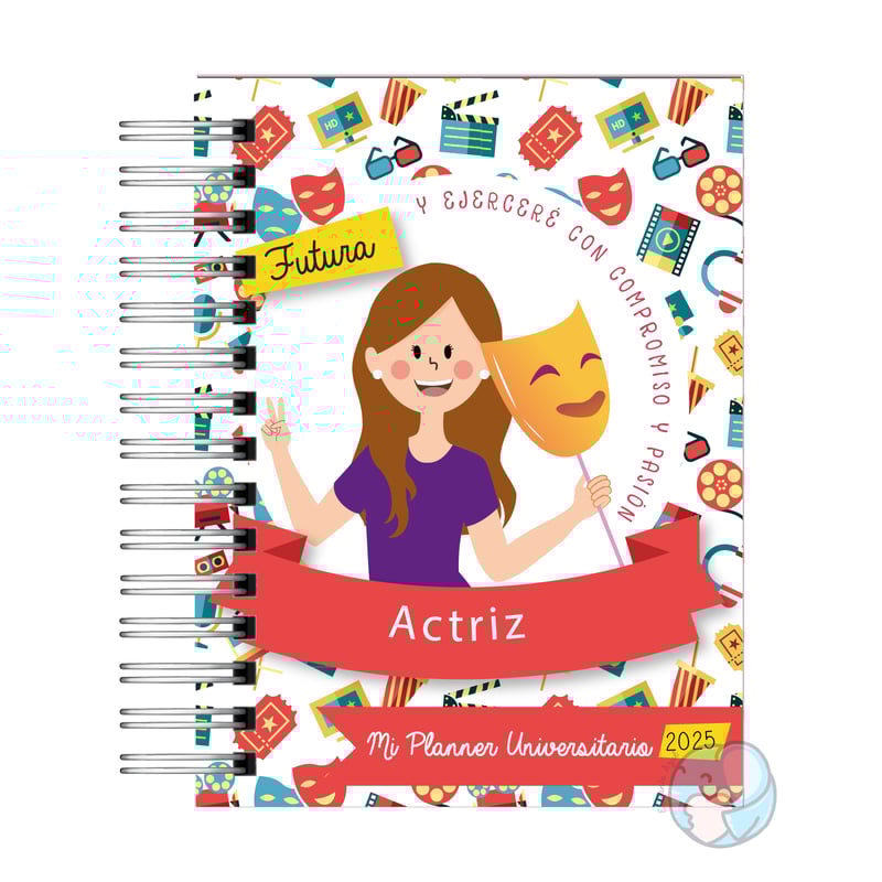 ELEFANTE AZULL Planner Universitario Actriz 2025 | falabella.com