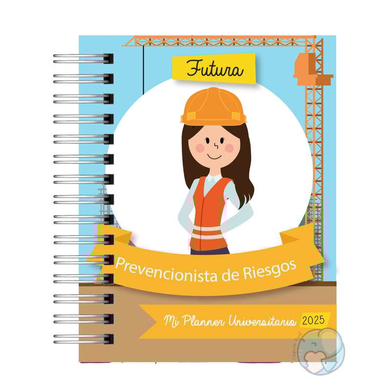 ELEFANTE AZULL Planner Universitario Prevención de Riesgos 2025 ...