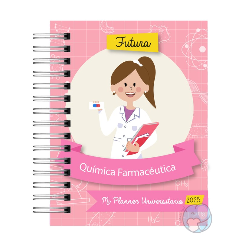 ELEFANTE AZULL Planner Universitario Química y Farmacia 2025 ...