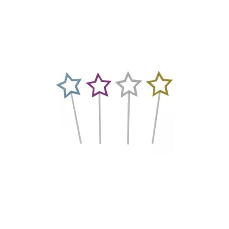 Topper Estrellas 6pcs Colores Surtidos | Sodimac - Falabella