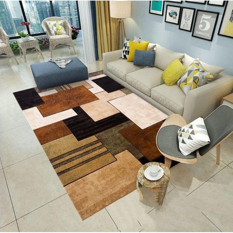 GENERICO ALFOMBRA PARA LIVING 160x200 CON DISEÑO UNICO MARIA ...