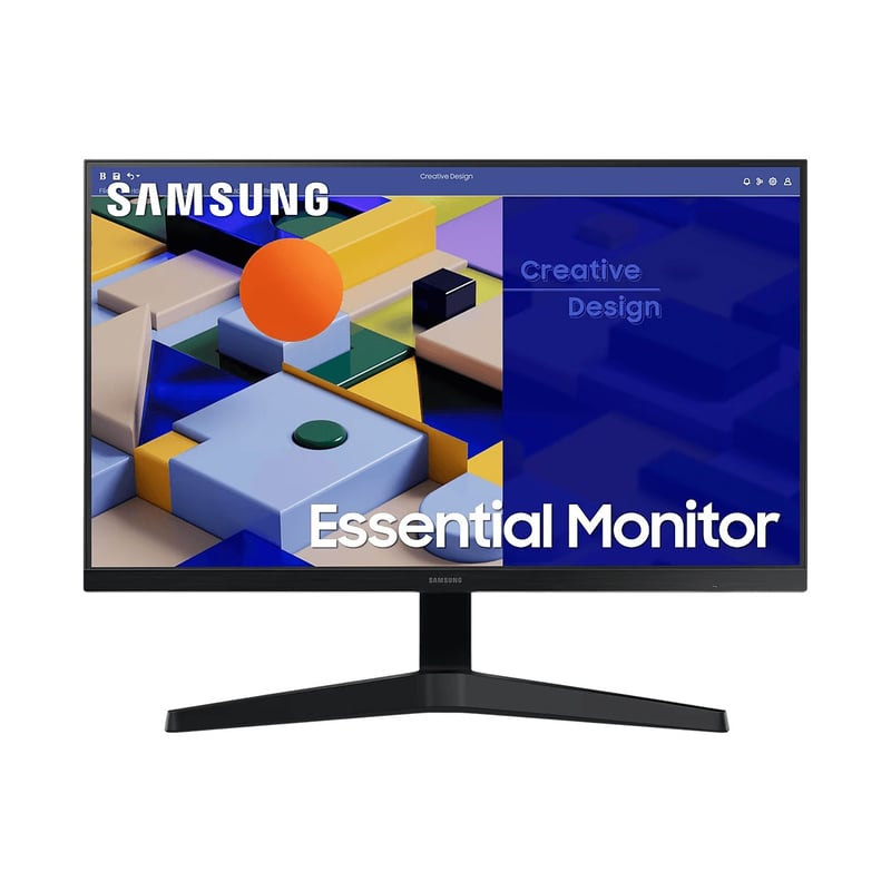 SAMSUNG Monitor Samsung Plano 27 IPS FullHD 75Hz HDMI VGA FreeSync ...