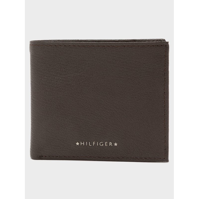 TOMMY HILFIGER Billetera De Cuero Billfold Café Tommy Hilfiger ...