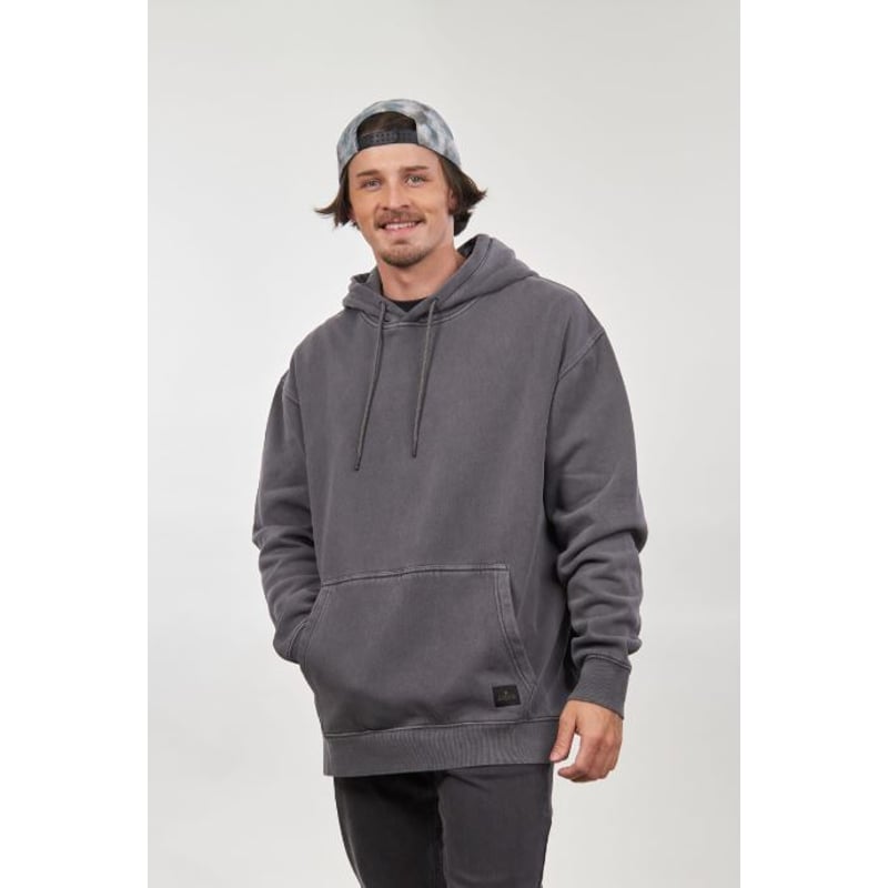 POLEMIC Poleron pigment dye oversized fit gris Polemic | falabella.com