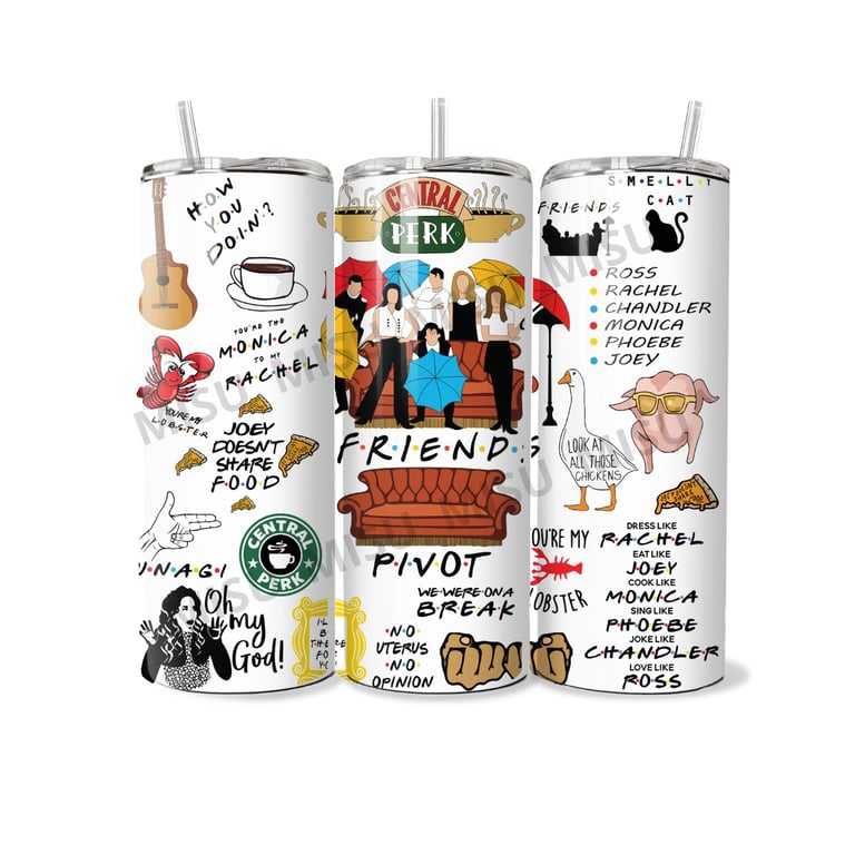 GENERICO friends serie vaso térmico tumblr 600 ml | falabella.com