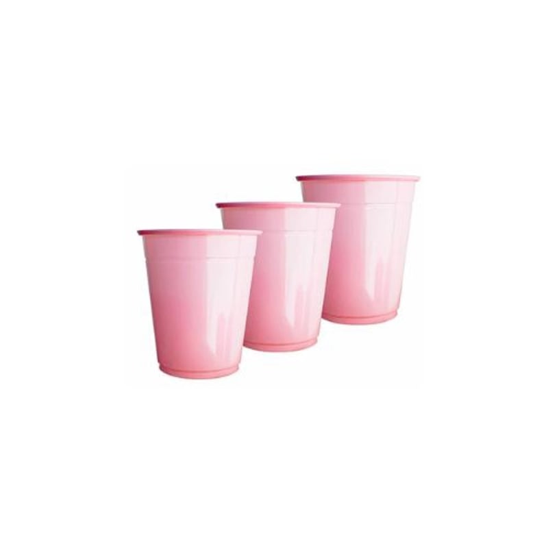 GENERICO Vaso Plastico Rosa 250ml 25pcs | falabella.com