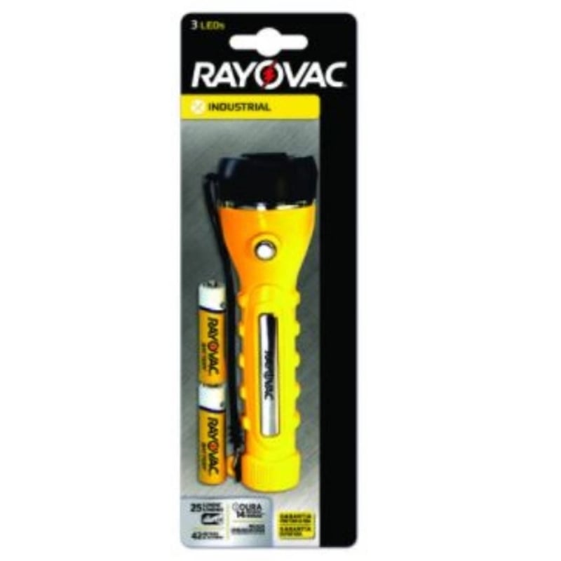 RAYOVAC LINTERNA INDUSTRIAL 18 LÚMENES RAYOVAC | falabella.com