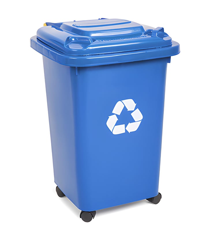 GENERICO Basurero de 30 Litros Azul | falabella.com