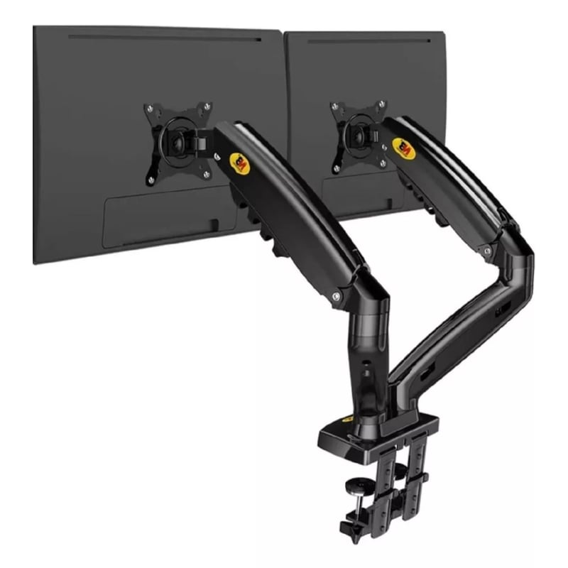 GENERICO Soporte Doble Pata Monitor 17 A 27 Pulgadas F160 Color Negro ...