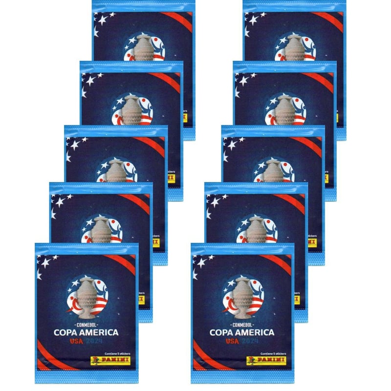 PANINI Pack 10 Sobres Album Copa America Usa 2024 | falabella.com