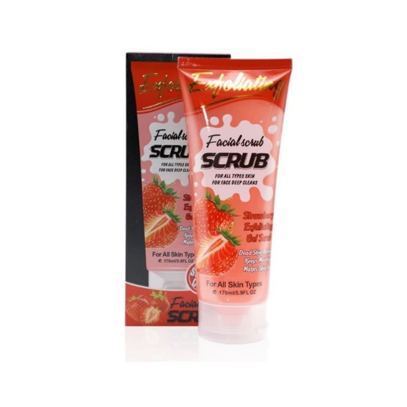 GENERICO Facial Scrub · Exfoliante Facial En Gel De Frutilla Efecto ...