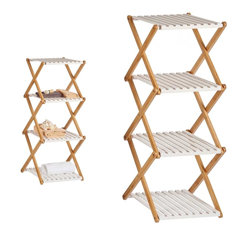 ESTANTE PLEGABLE BAMBÚ 4 NIVELES | Sodimac - Falabella