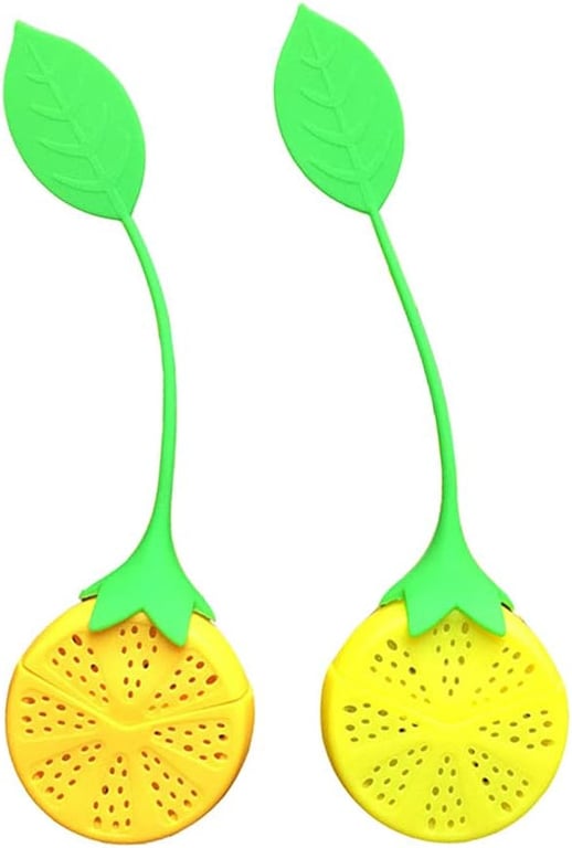 20 Infusores De Té De Silicona, Forma De Limón | Sodimac - Falabella