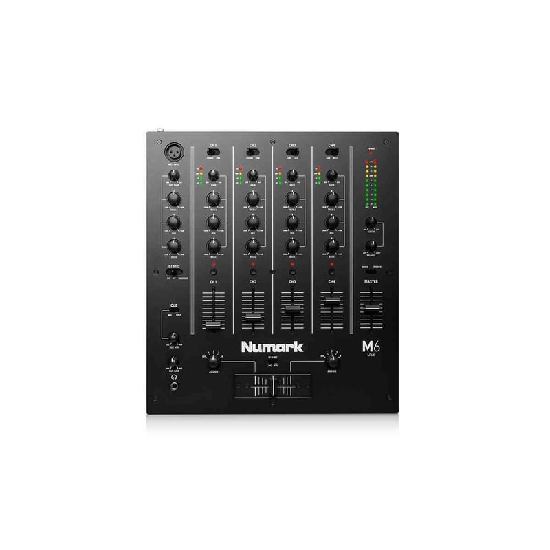 NUMARK Mezclador Scratch 3 Canales Para Djs M6 Usb Black - Numark ...