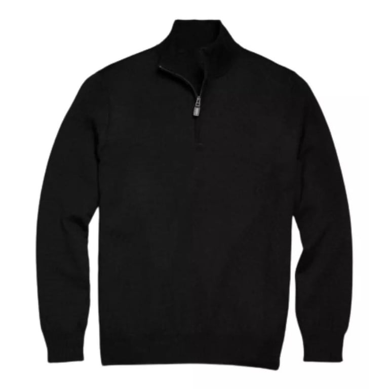 LIKE SHOP Sweater Tejido Hombre Cuello Subido Con Cierre T81 ...