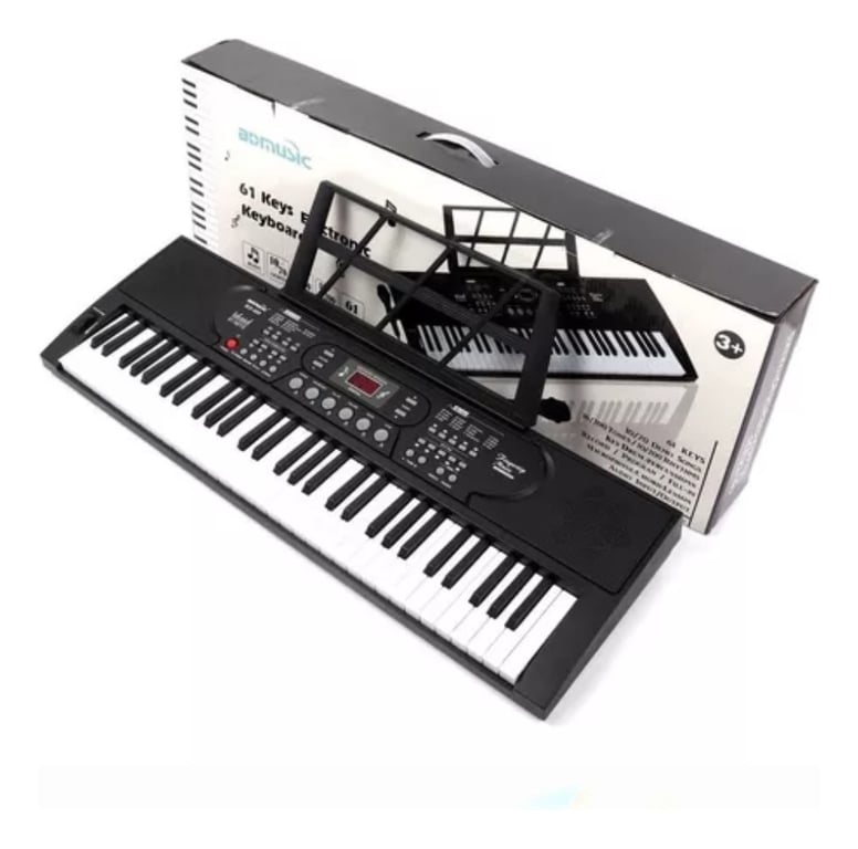 GENERICO Teclado Órgano Musical 61 Teclas 16 Tonos 10 Ritmos Bd669 ...