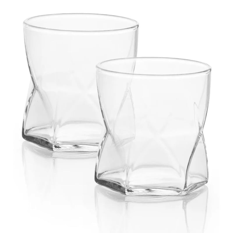 LIBBEY Vasos De Vidrio Cortos Bajos Rombus Libbey 350ml X6 | falabella.com