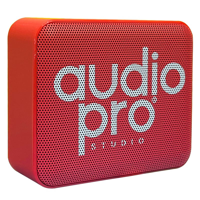 AUDIO PRO Parlante Inalambrico Bluetooth Recargable 3W Rojo | falabella.com