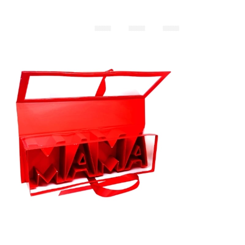 Generico Caja Mama 44x15x9 Rojo Decoracion Falabella