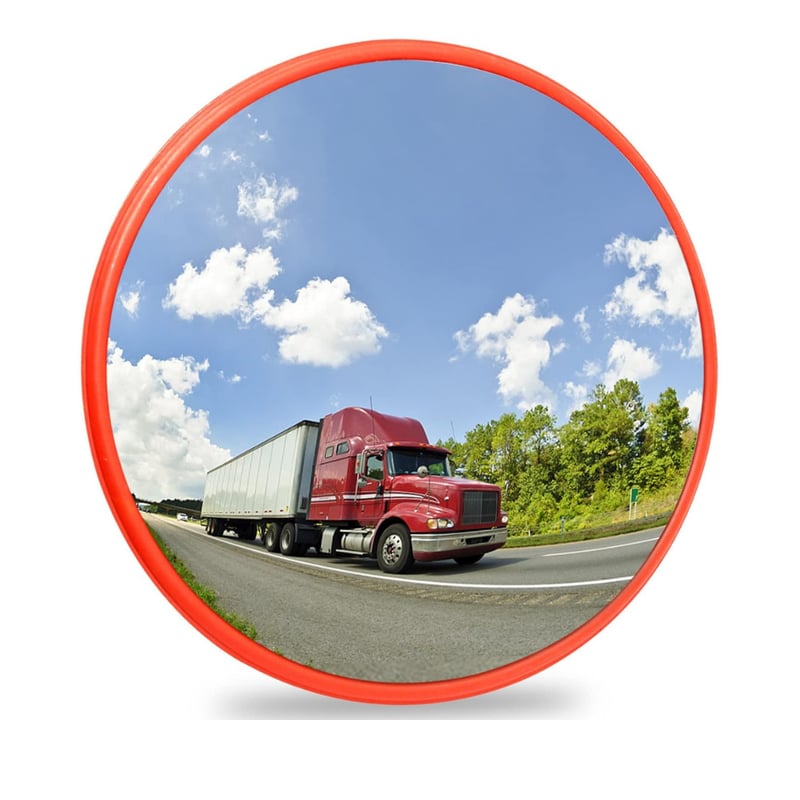 GENERICO Espejo Convexo Curvo Estacionamiento 60 Cm Panoramico ...