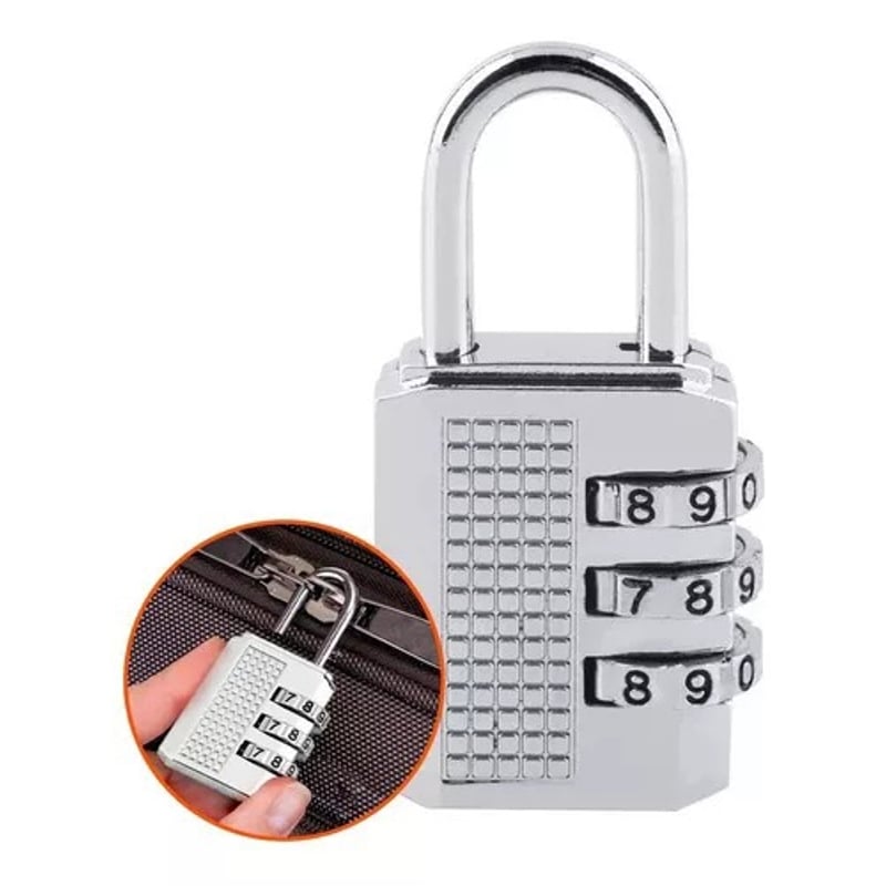Candado Con Clave, Contra Robo 3 digito | Sodimac - Falabella