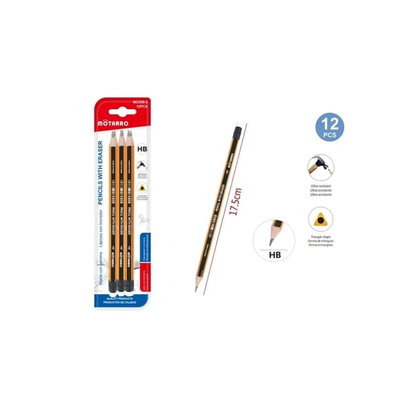 GENERICO Set Lápices Grafito 12 Piezas | falabella.com