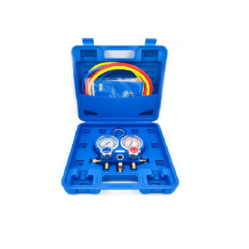 AMERICAN AIR MANOMETRO R22 R134A 68MM SIN ACOPLES MALETA VALUE VMG-2 ...