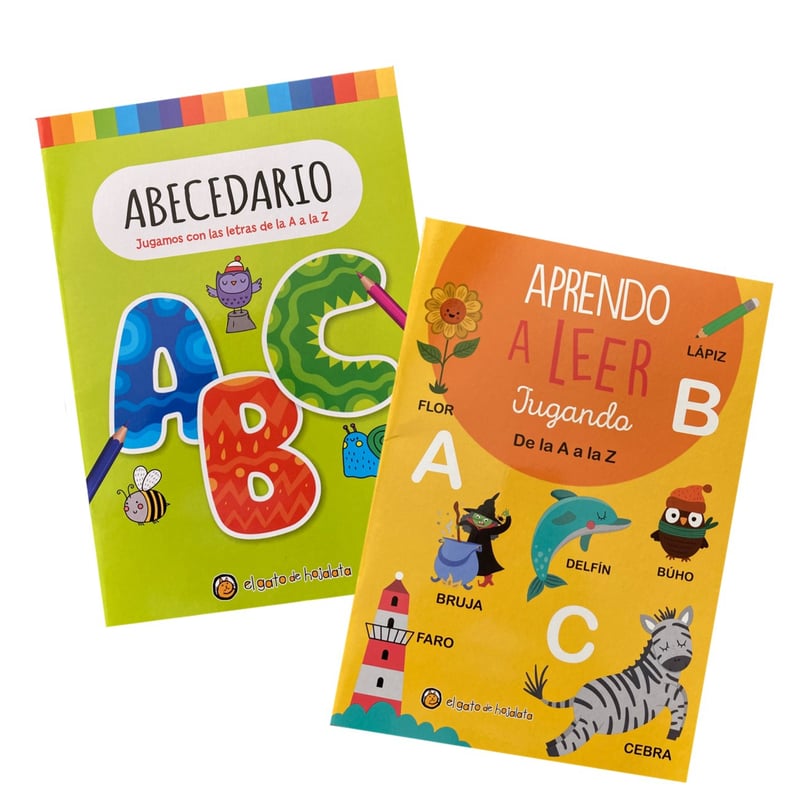 EL GATO DE HOJALATA Pack libros Abecedario y Aprendo a leer jugando | falabella.com