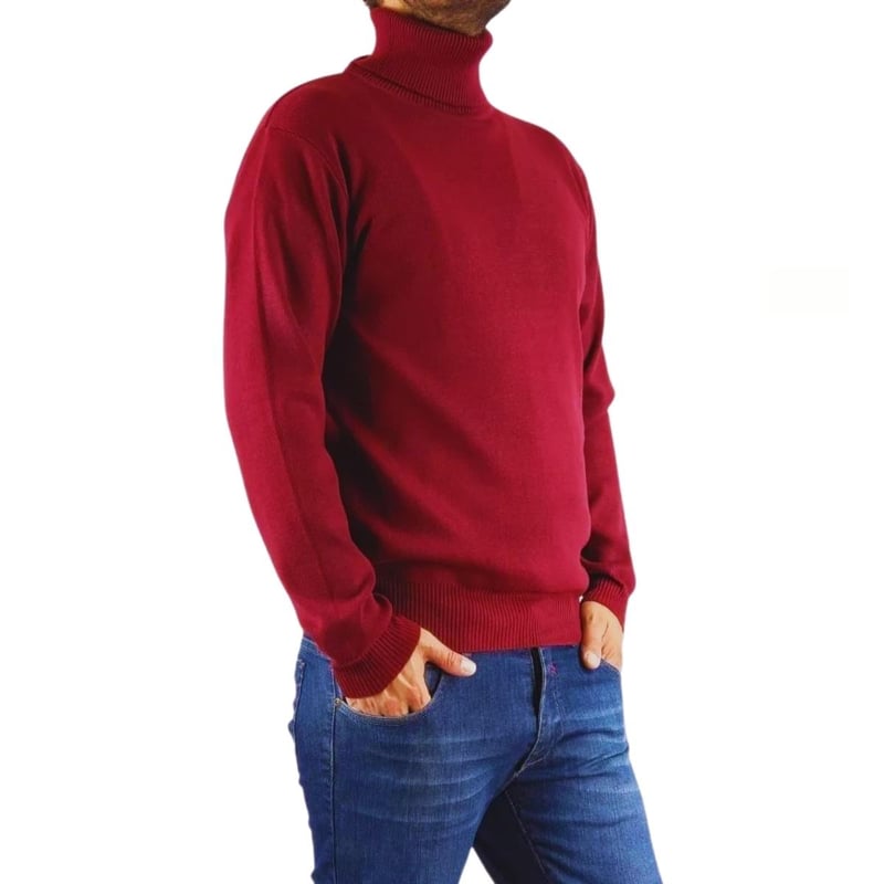 LIKE SHOP Sweater Tejido Hombre Cuello Subido Beatle 096 | falabella.com